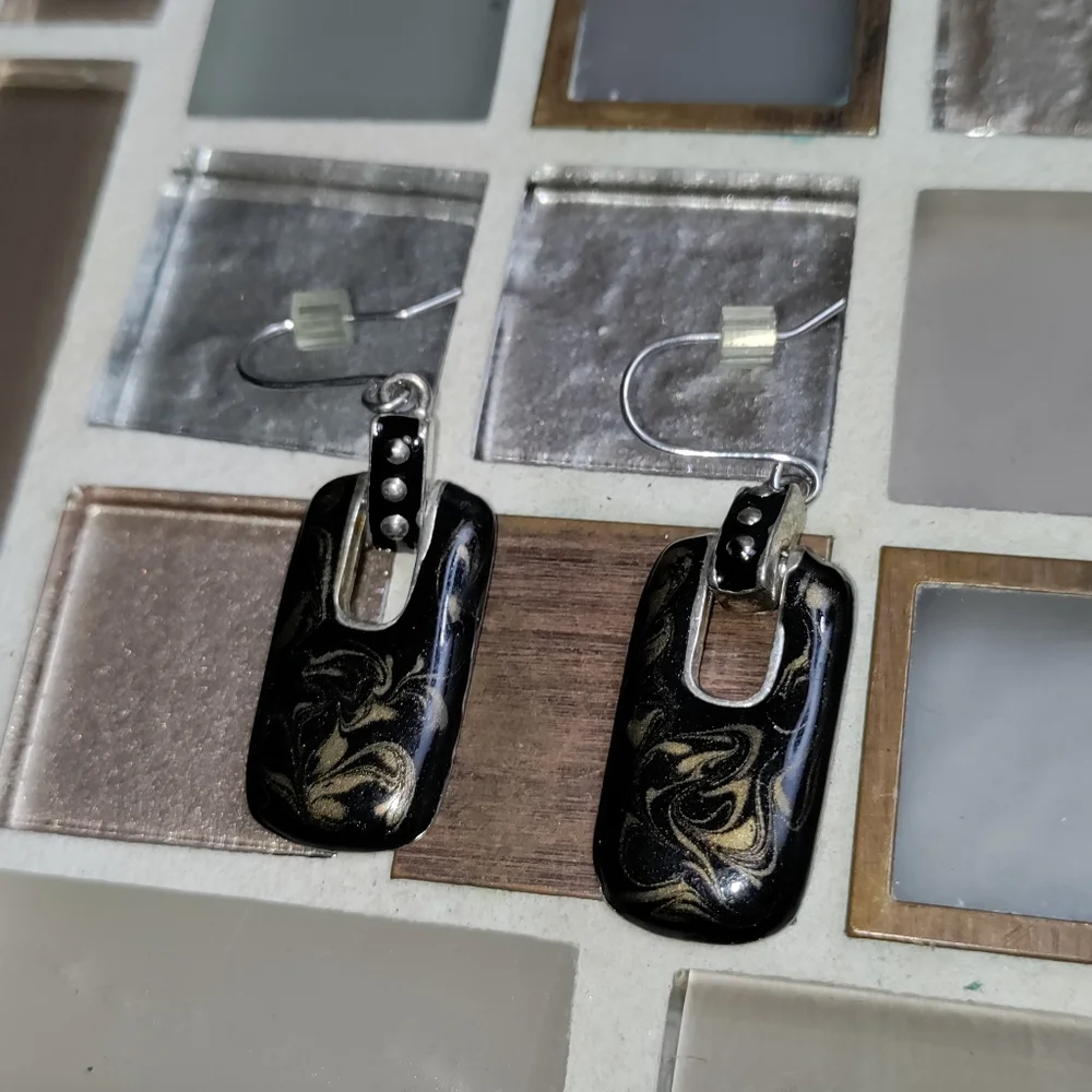 Vintage | Jewelry | Vintage Swirl Earringscirca 98s | Poshmark